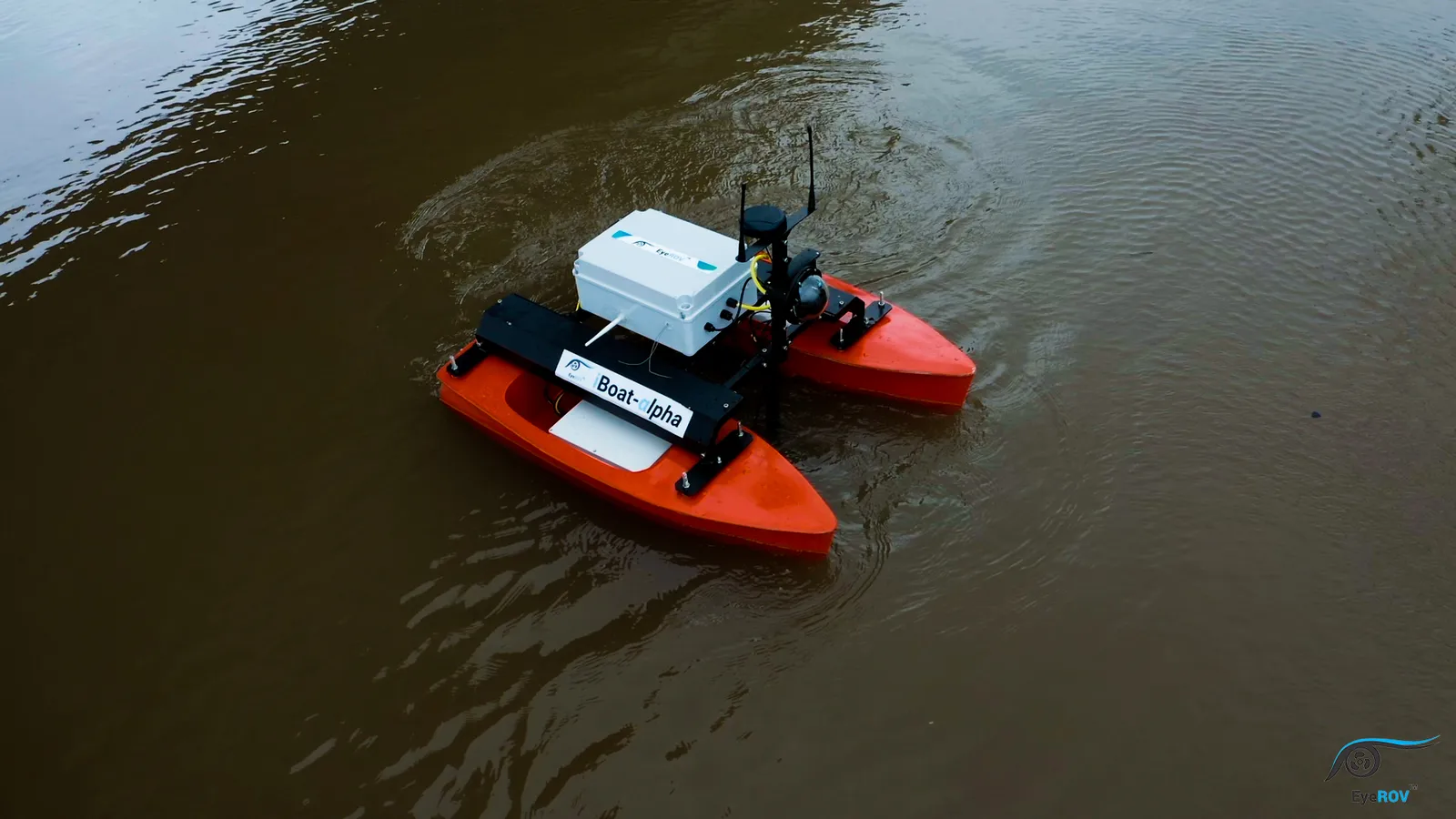 iBoat Alpha - Revolutionizing Hydrographic Surveys with Autonomous Surface ROV